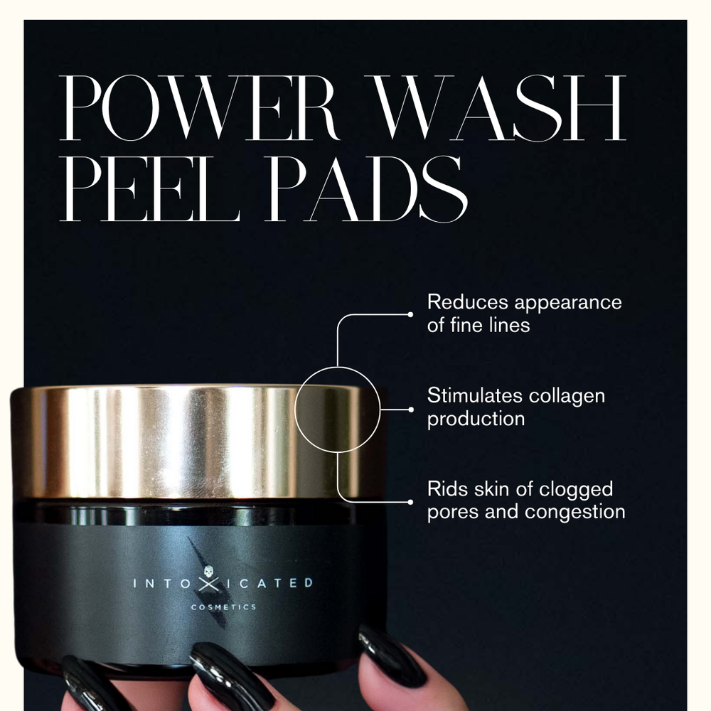 Exfoliating Peel Pads | Intoxicated Cosmetics | Intoxicated Cosmetics