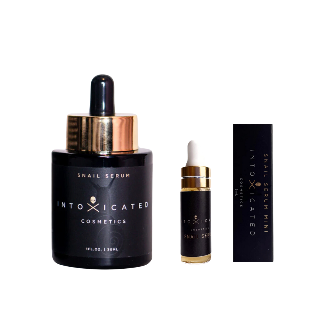 Snail Serum + Snail Serum Mini | Intoxicated Cosmetics